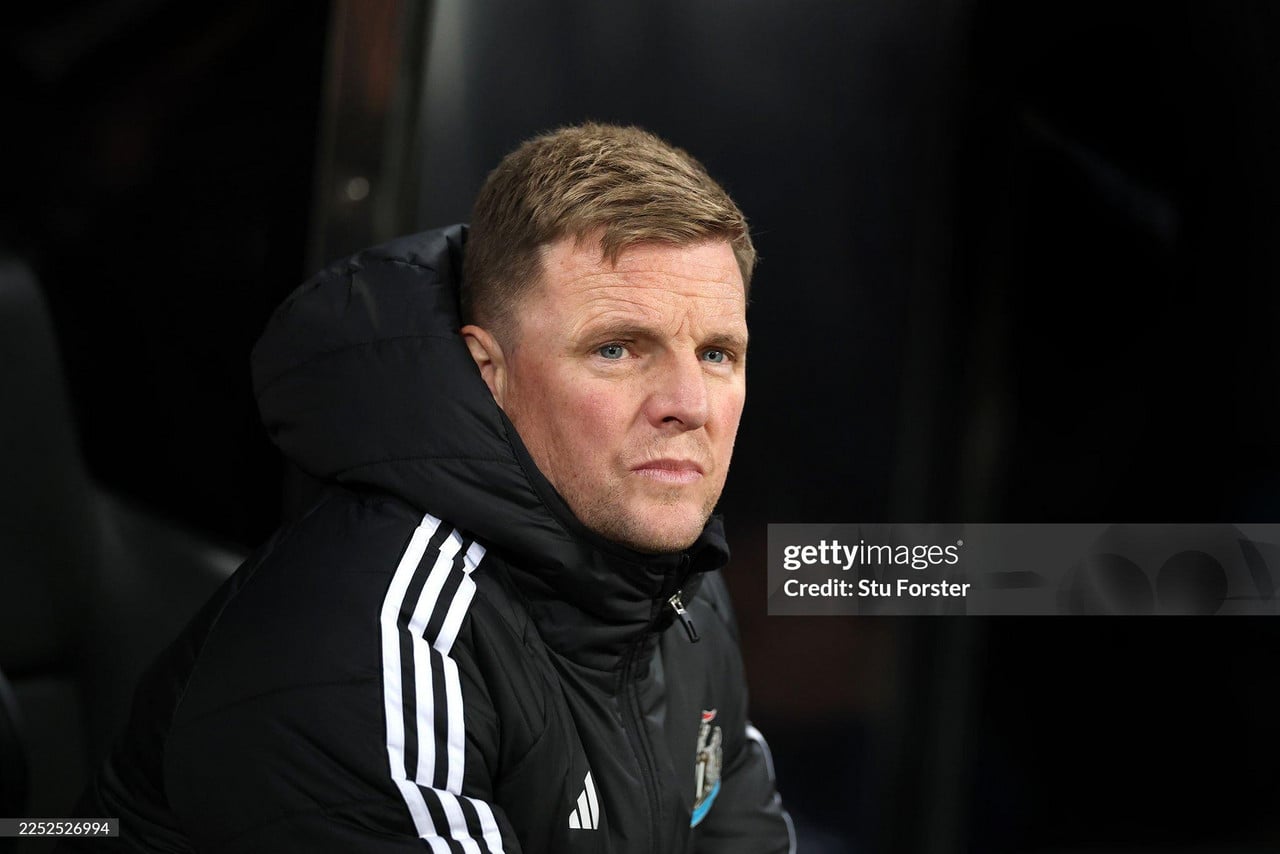 Eddie Howe has a ‘half full’ glass after frustrating draw on the ...