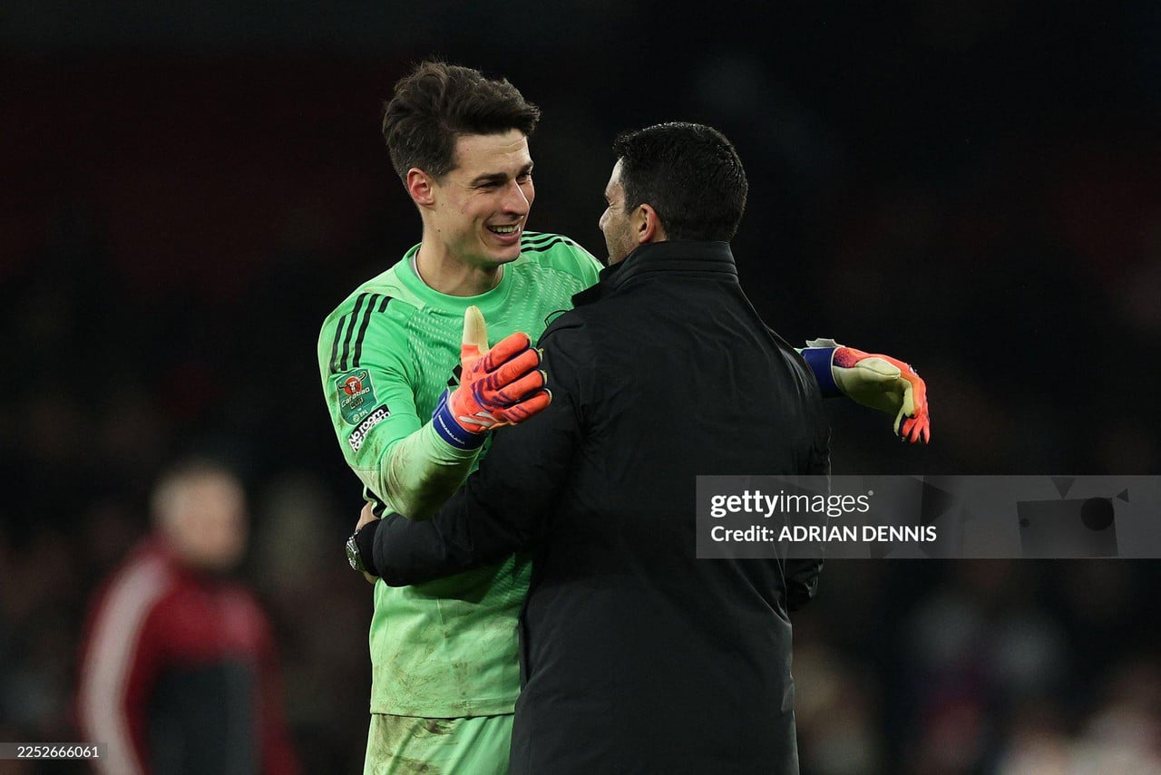 Kepa Arrizabalaga explains why Arsenal had to be ‘focused’ and ‘strong’ to succeed in the ...