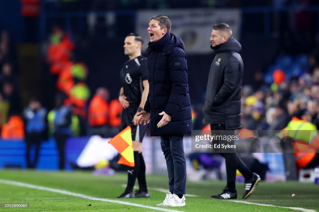 Oliver Glasner processes his ‘mixed feelings’ from the festive period ...