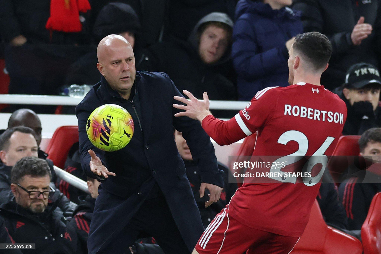 Arne Slot: ‘Ball possession means not a lot if you cannot create ...