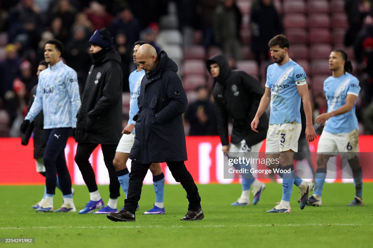 Pep Guardiola tells his players to be ‘heads up’ after the stalemate at ...