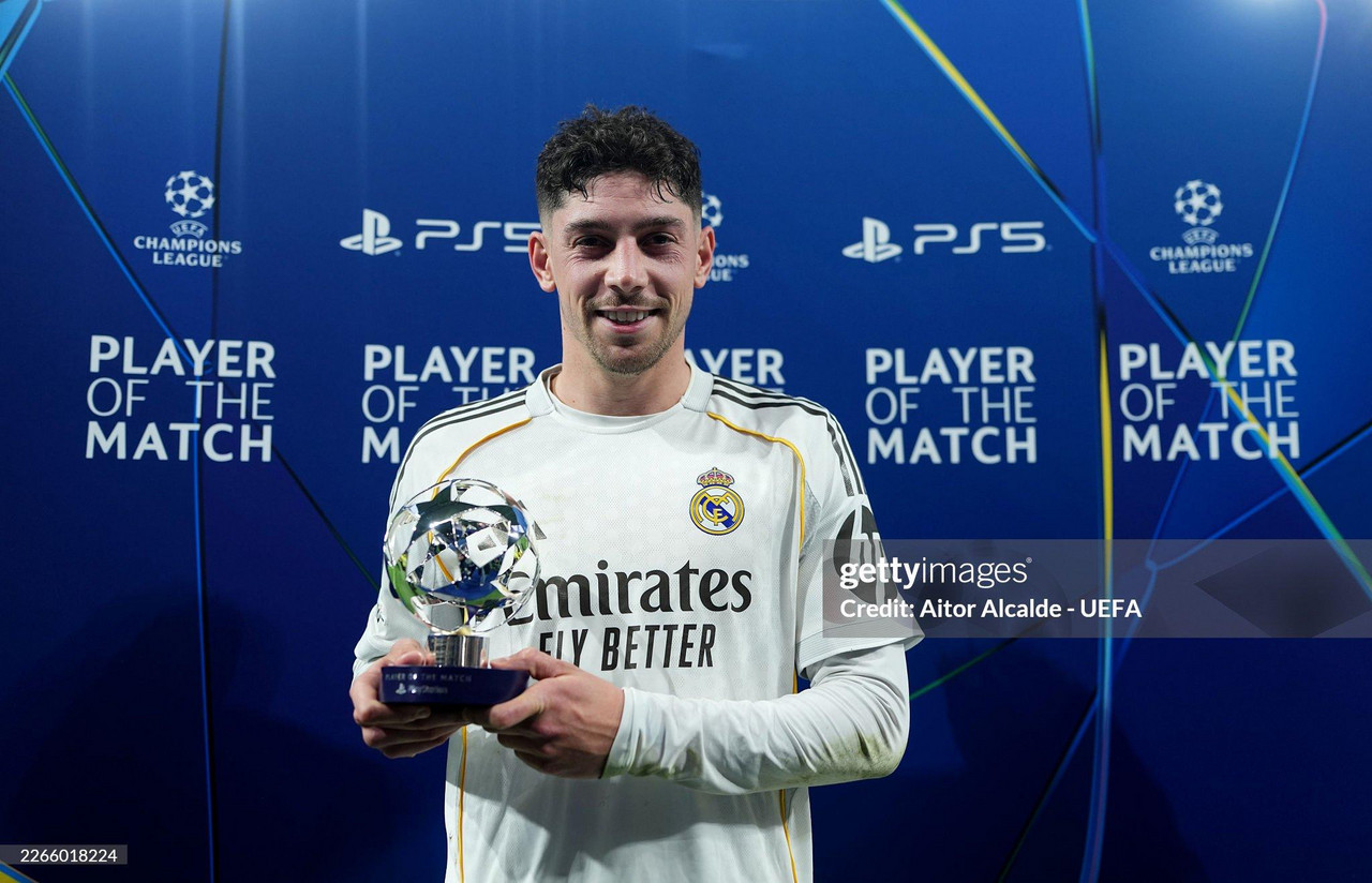 Federico Valverde earns his flowers for a supreme showing against Man ...