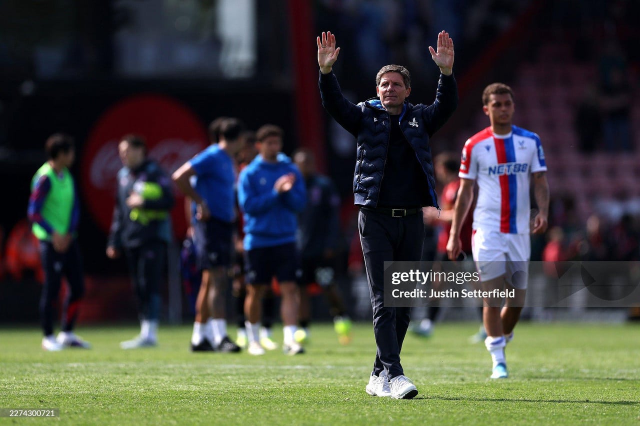 Glasner admits Crystal Palace 'tank was empty' in Bournemouth defeat ...