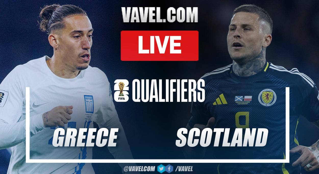 Highlights and goals of Greece 3-2 Scotland in World Cup Qualifiers 26 ...