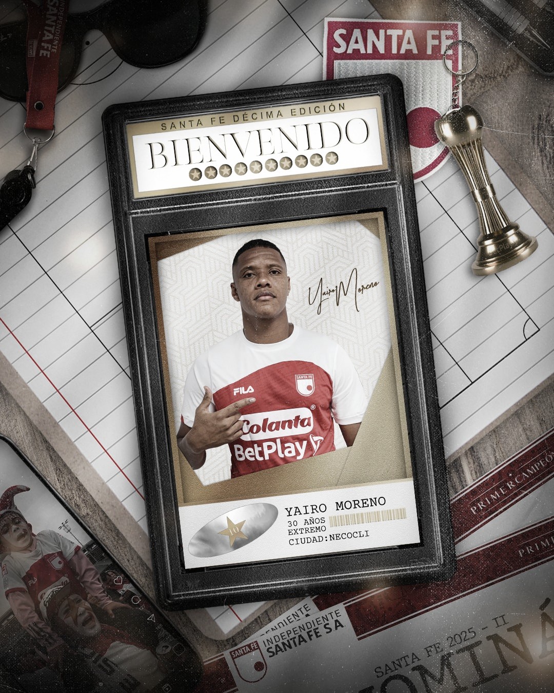 Yairo Moreno nuevo jugador 'cardenal' - VAVEL Colombia