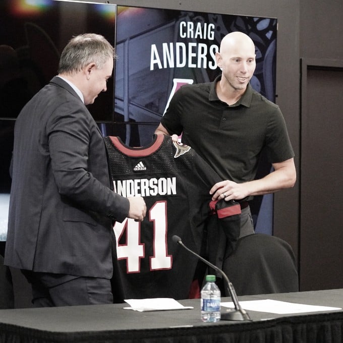 Craig Anderson firma por un día y se retira con los Senators - VAVEL España