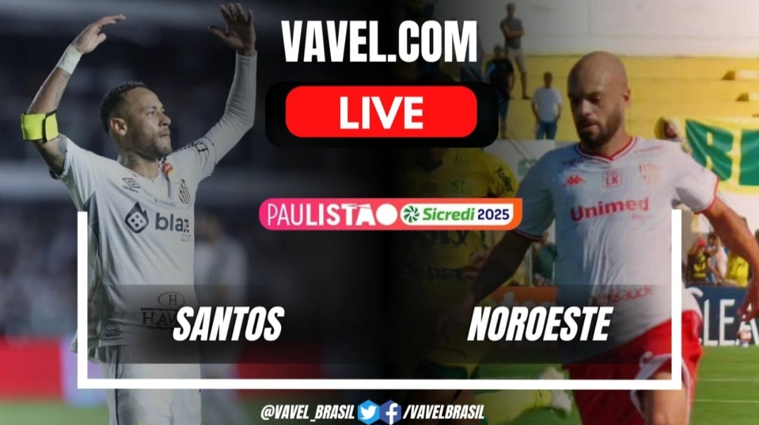 Goals and Highlights for Santos 3-0 Noroeste in Paulista Championship ...