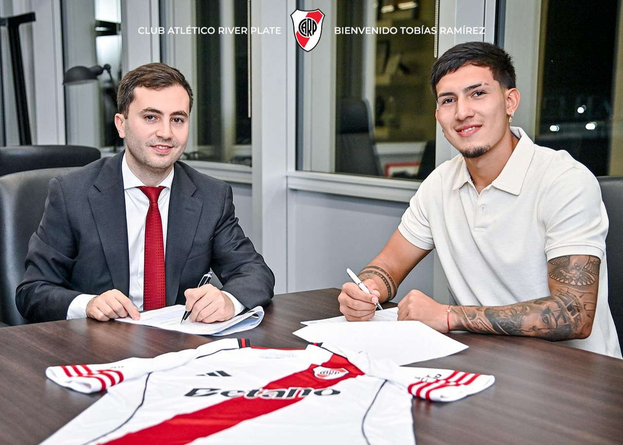 River oficializó la llegada de Tobías Ramírez - VAVEL Argentina