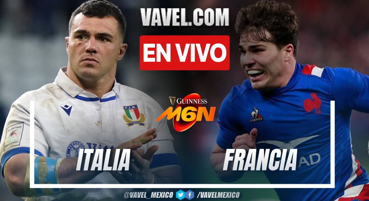 Resumen y ensayos del Italia 24- 73 Francia en el Seis Naciones | 24/02 ...