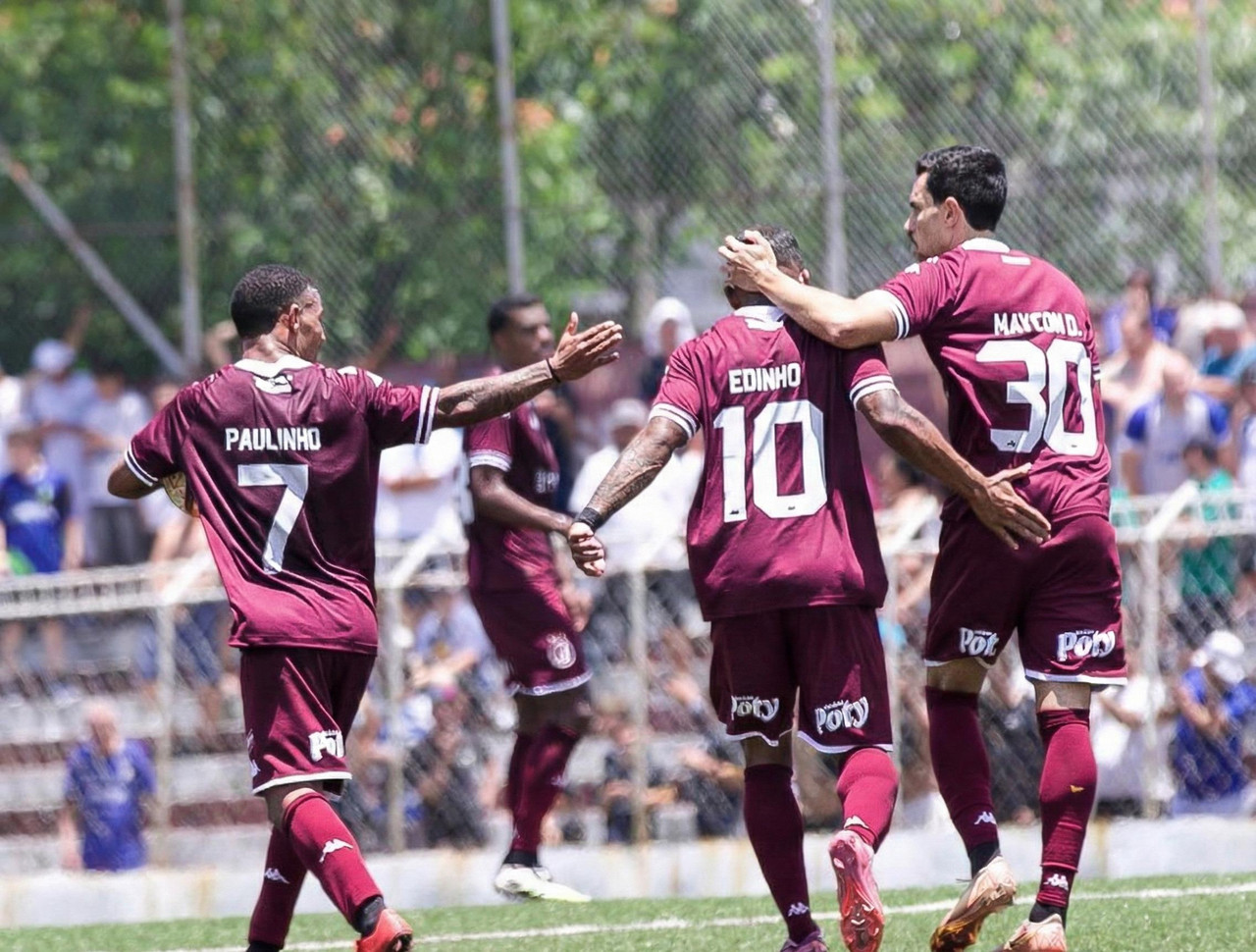 Juventus marca no fim e arranca empate contra Santo André na estreia do ...
