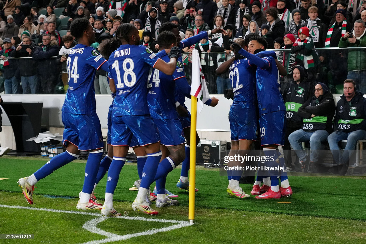 Legia Warszawa 0-3 Chelsea: Blues secure emphatic first leg lead following scintilating second ...