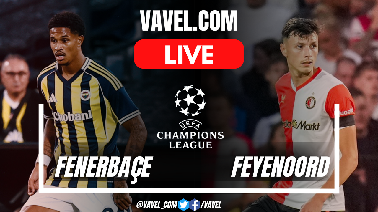 Goals and Highlights for Fenerbahçe 5-2 Feyenoord in UEFA Champions ...