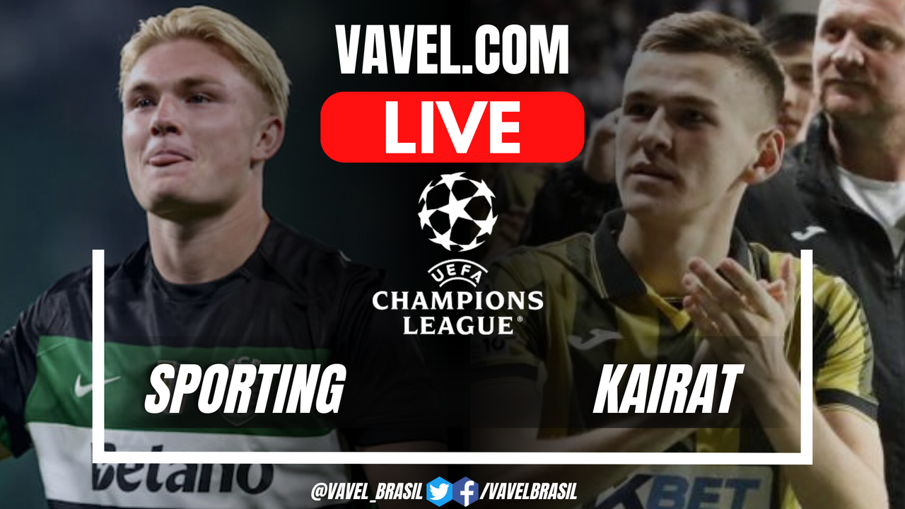 Goals and Highlights: Sporting vs Kairat in UEFA Champions League (4-1 ...