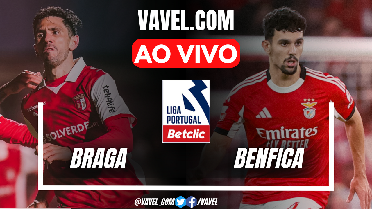 Gols e melhores momentos para Braga 2x2 Benfica pela Liga Portugal | 28/12/2025 - VAVEL Brasil