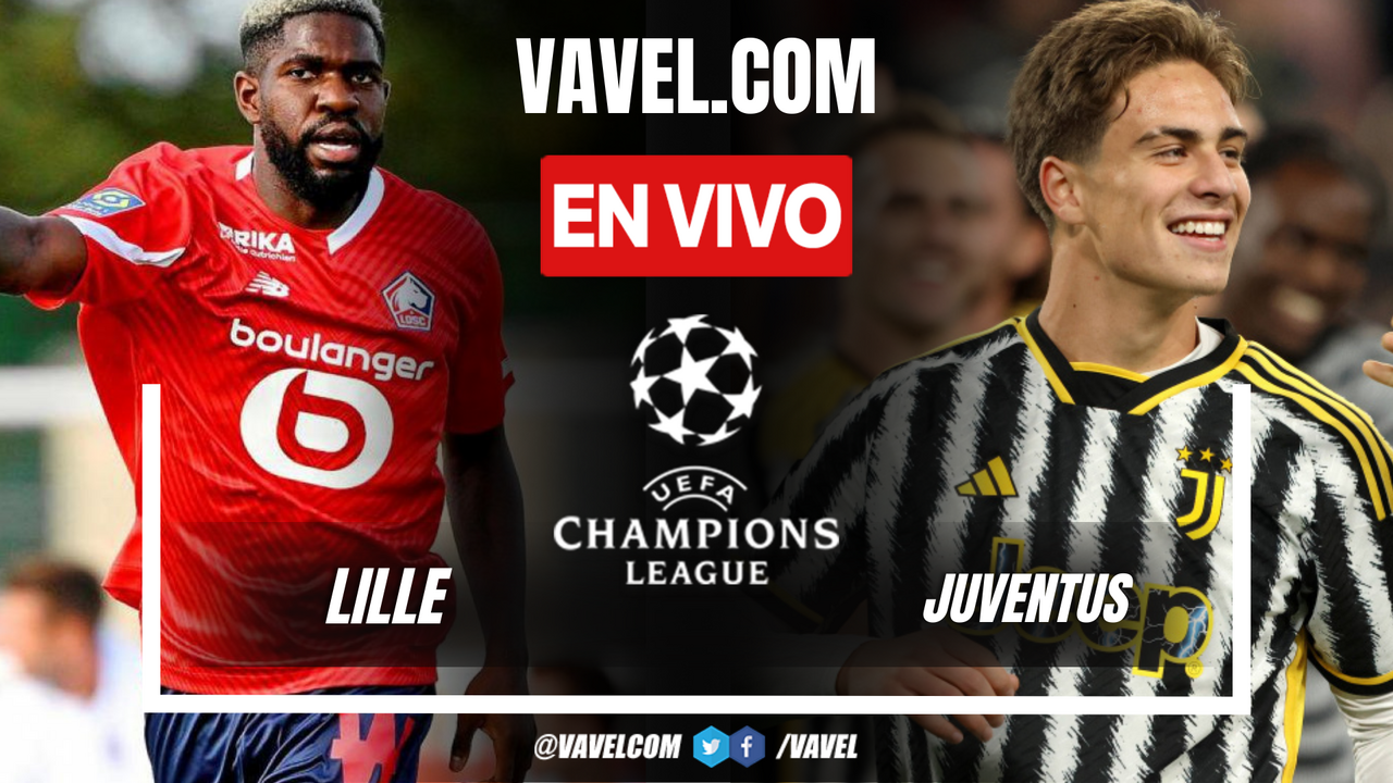 Resumen y goles de Lille (1-1) vs Juventus en UEFA Champions League ...