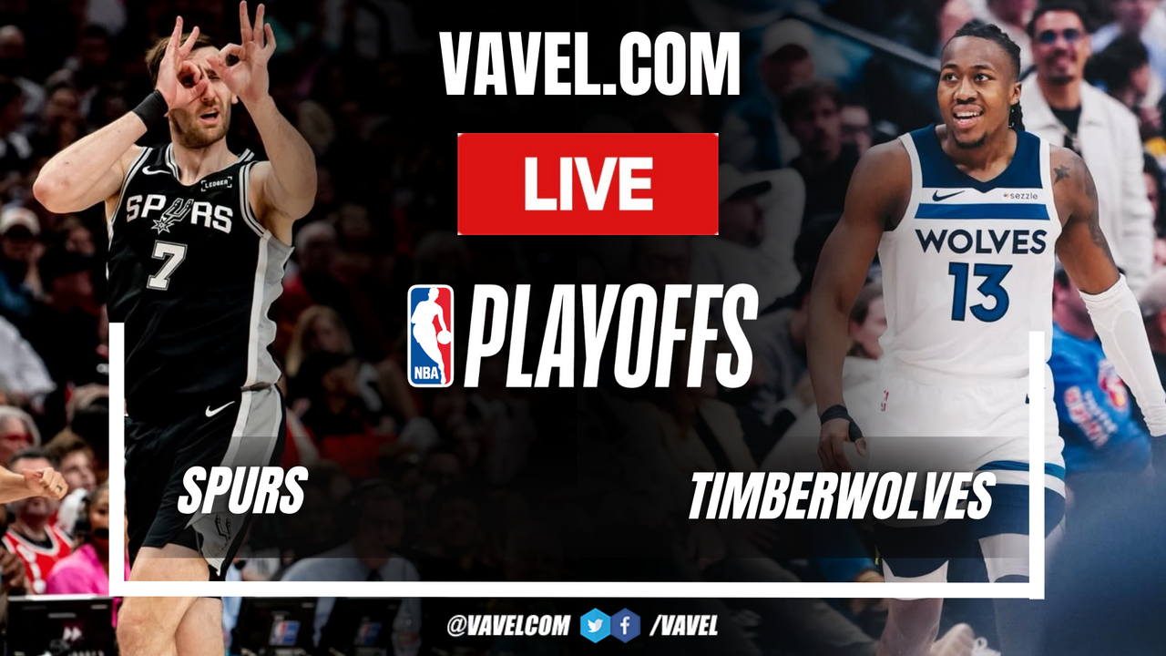 San Antonio Spurs vs Minnesota Timberwolves LIVE Score Updates in NBA ...