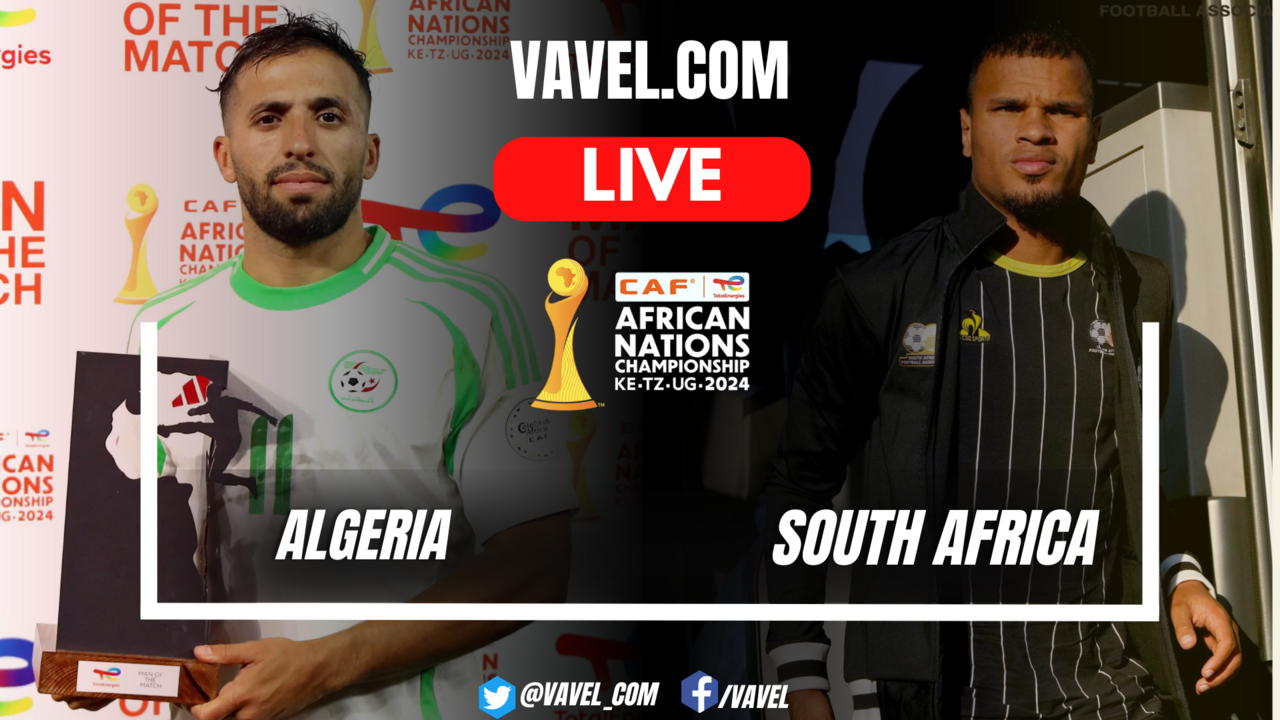 Algeria vs South Africa LIVE Score Updates in African Nations ...