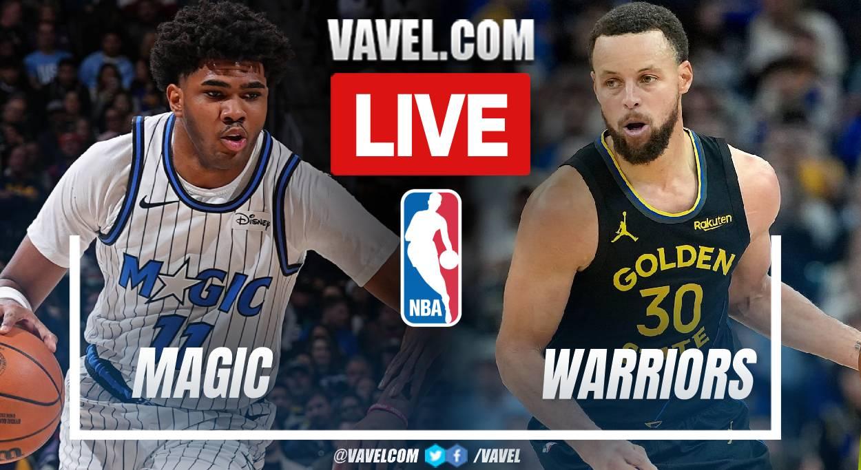 Orlando Magic vs Golden State Warriors LIVE Score Updates in NBA Game ...