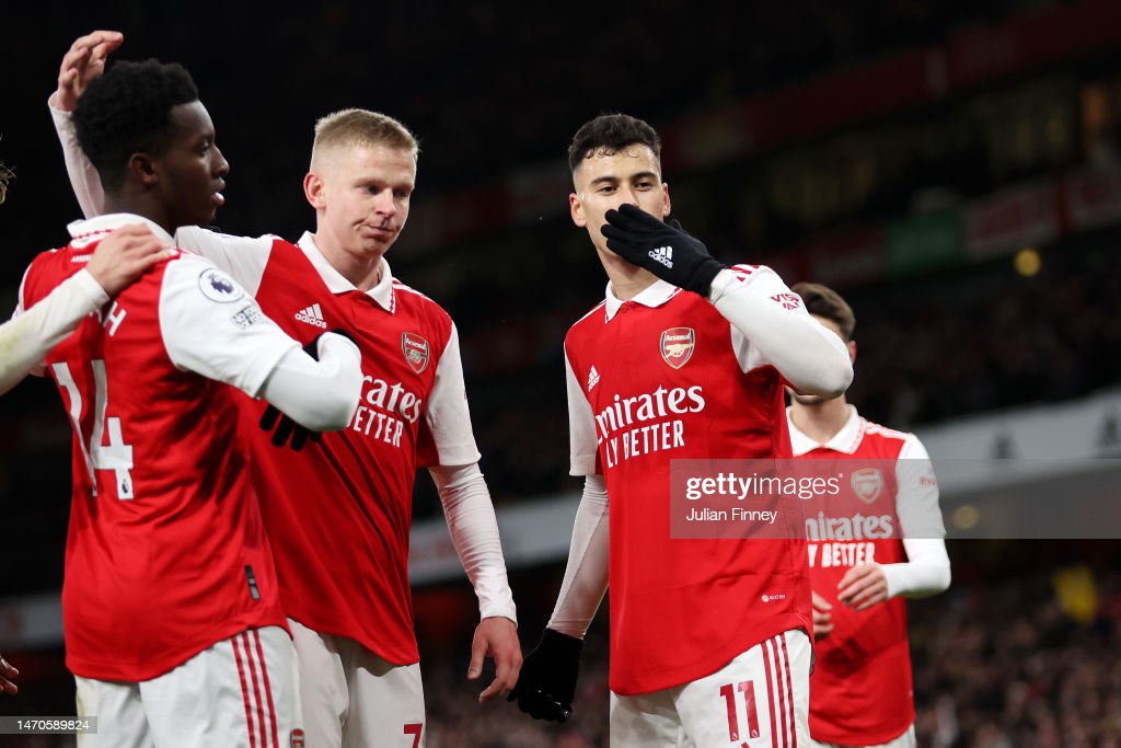 Arsenal 4-0 Everton: Gunners move one step closer to Premier League ...