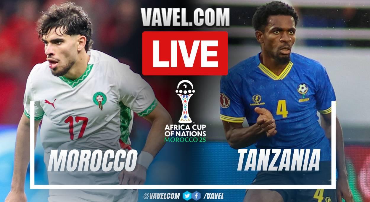 Goal and Highlights: Morocco 1-0 Tanzania in Africa Cup of Nations | 01 ...