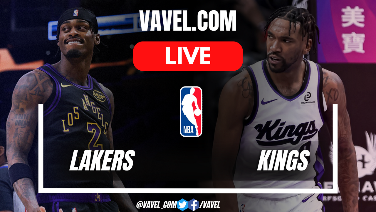 Los Angeles Lakers vs Sacramento Kings LIVE Score Updates in NBA Game ...