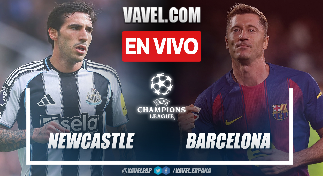 Resumen y goles del Newcastle 1-2 Barcelona en UEFA Champions League ...