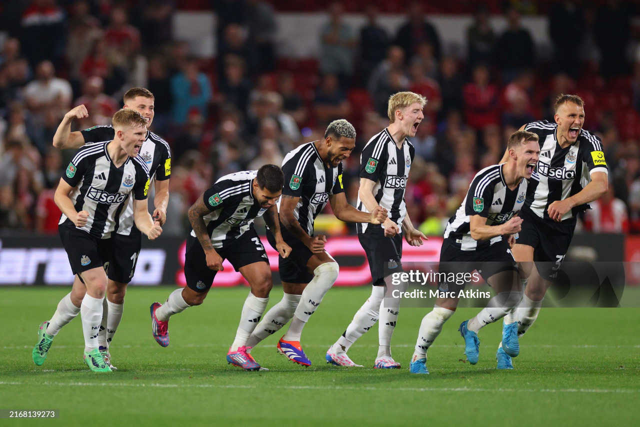 Nottingham Forest 1-1 Newcastle (3-4 pen.): Magpies need penalties to ...