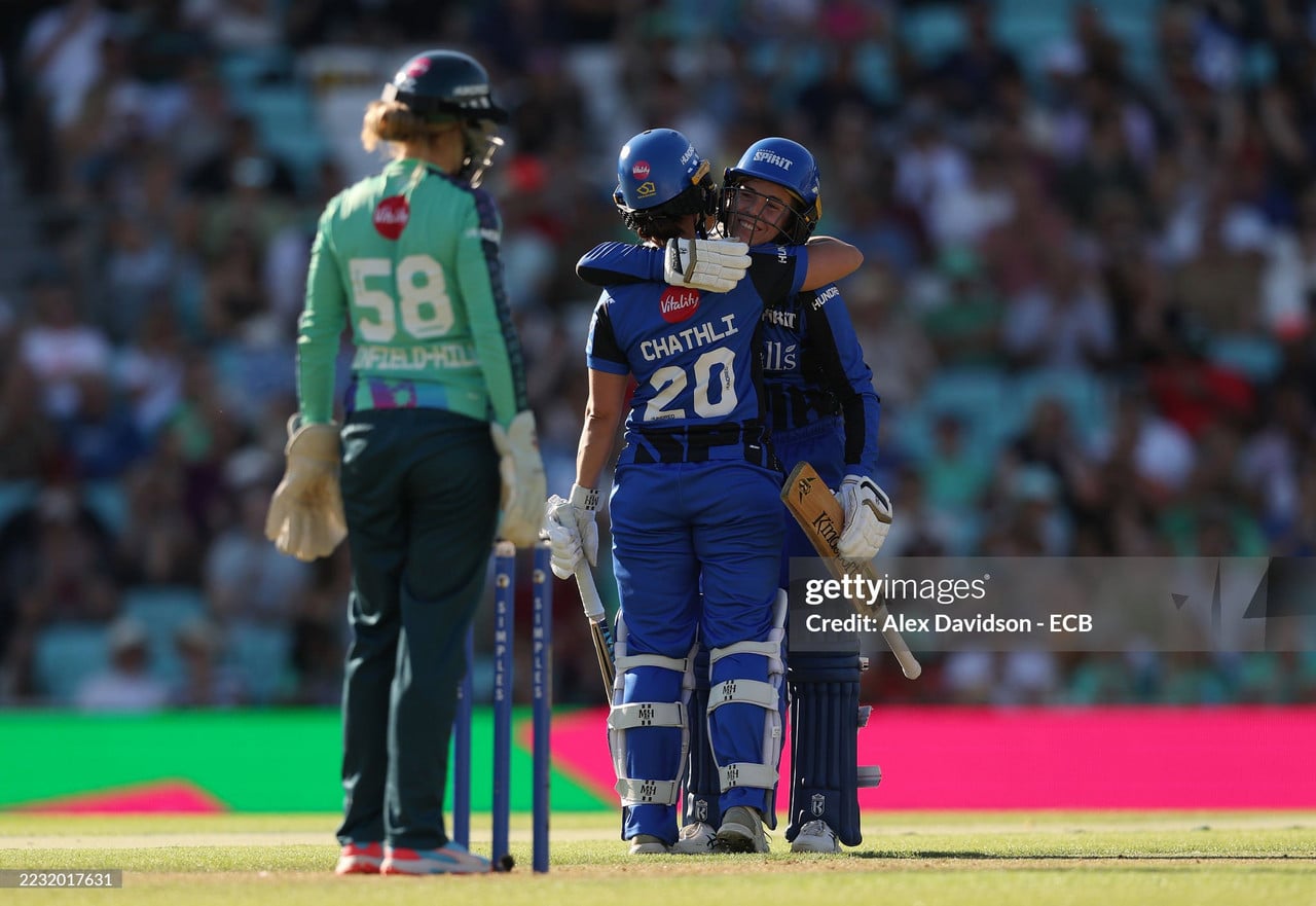 Oval Invincibles Women thrashed by Eight wickets at the hands of London ...