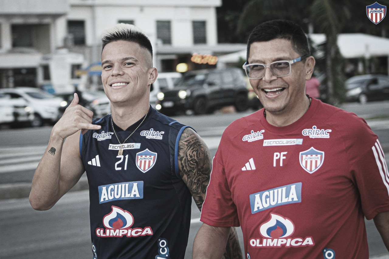Con 23 jugadores viajó Junior a Brasil para el debut en la Libertadores ...