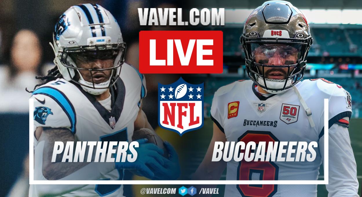 Carolina Panthers vs Tampa Bay Buccaneers LIVE Score Updates in NFL ...
