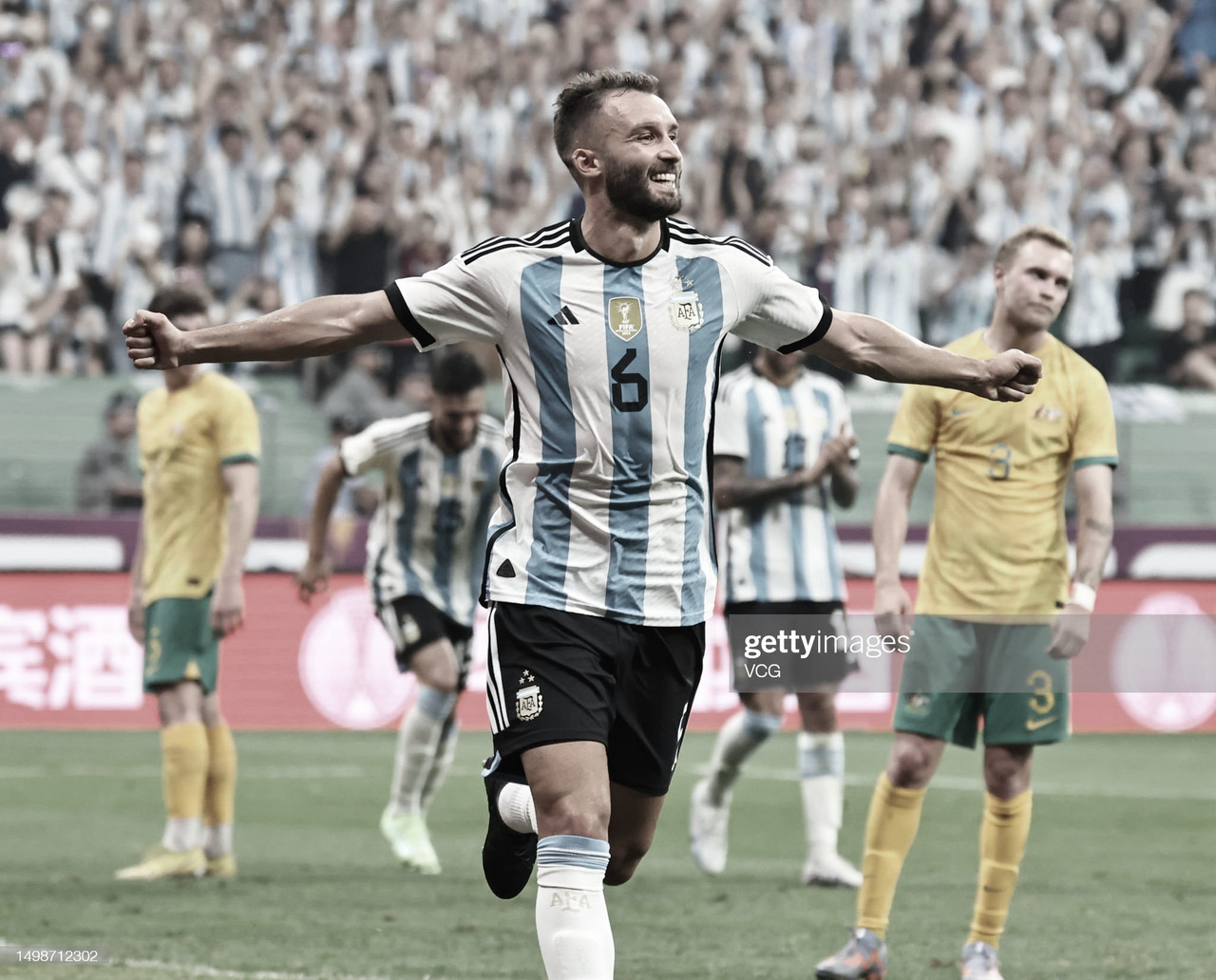 Germán Pezzella, el goleador que cerró la noche en Beinjing - VAVEL ...