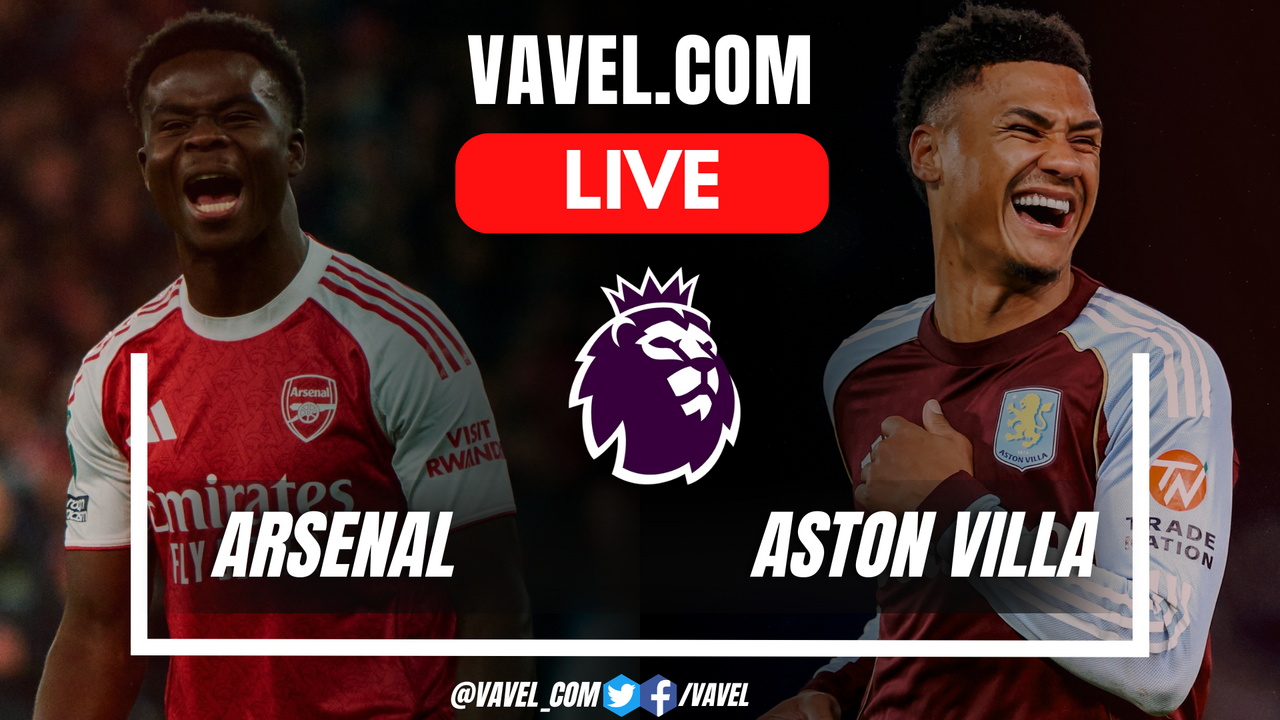 Goals and Highlights for Arsenal 4-1 Aston Villa in Premier League ...