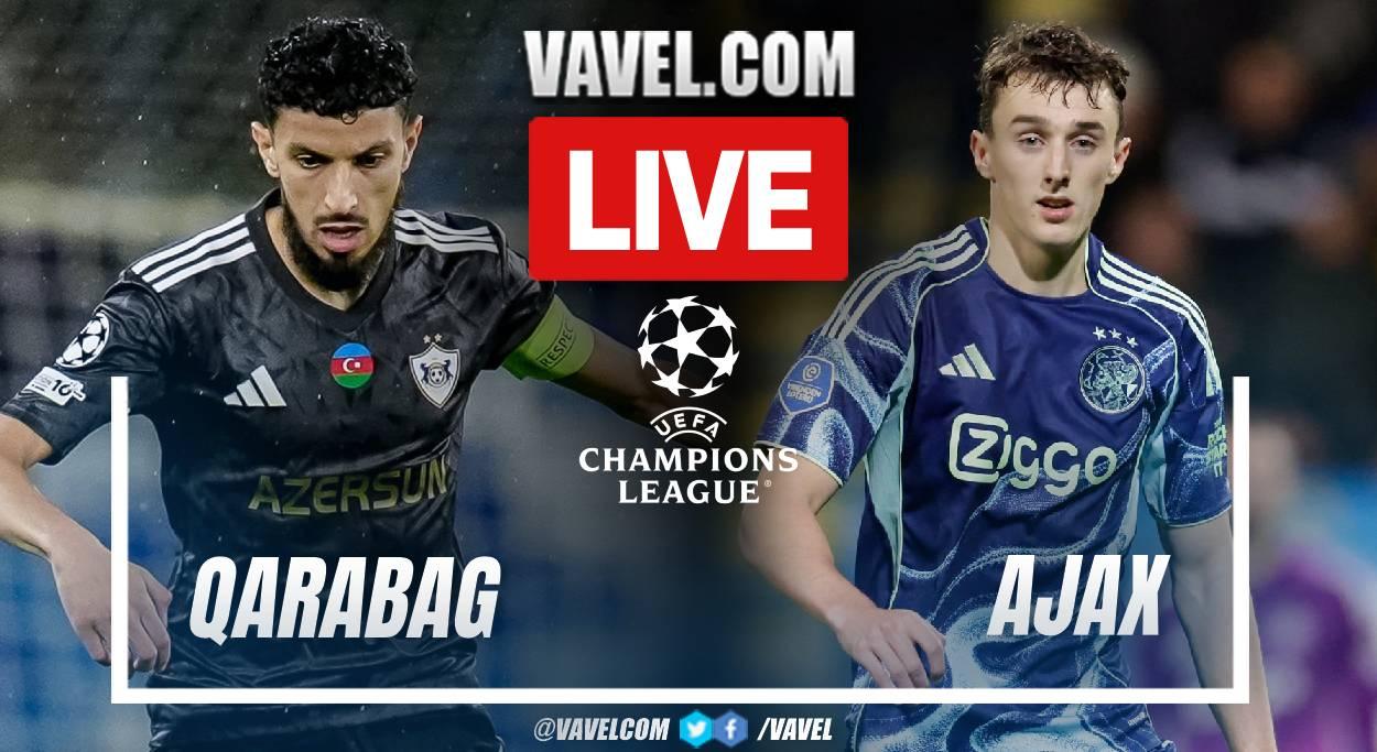 Goals and Highlights: Qarabag 2-4 Ajax in UEFA Champions LEague | 12/10 ...