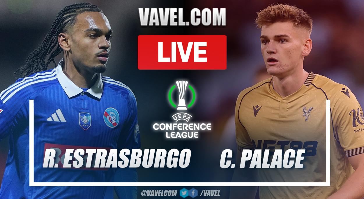 Highlights and goals of Racing Strasbourg 2-1 Crystal Palace in UEFA ...