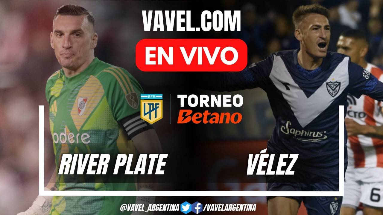 Resumen y goles: River Plate 1-1 Vélez en Torneo Betano 2024 | 18/10 ...