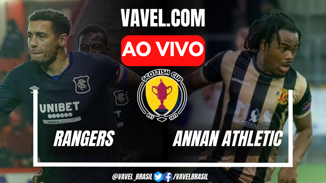 Rangers x Annan Athletic AO VIVO, jogo em tempo real pela Copa da ...