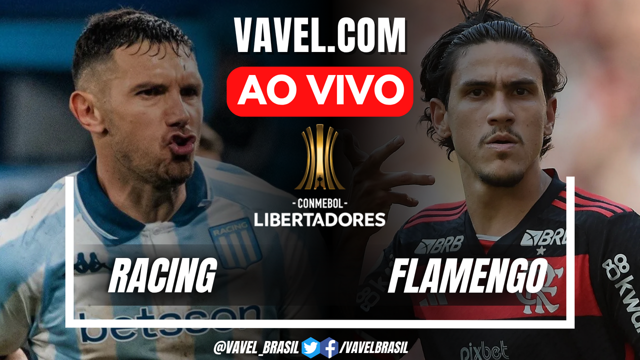 Racing x Flamengo AO VIVO, jogo em tempo real pela Libertadores | 29/10 ...