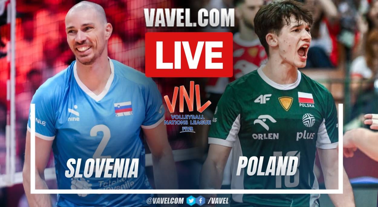 Slovenia vs Poland LIVE Score Updates in Volleyball Nations League Game ...