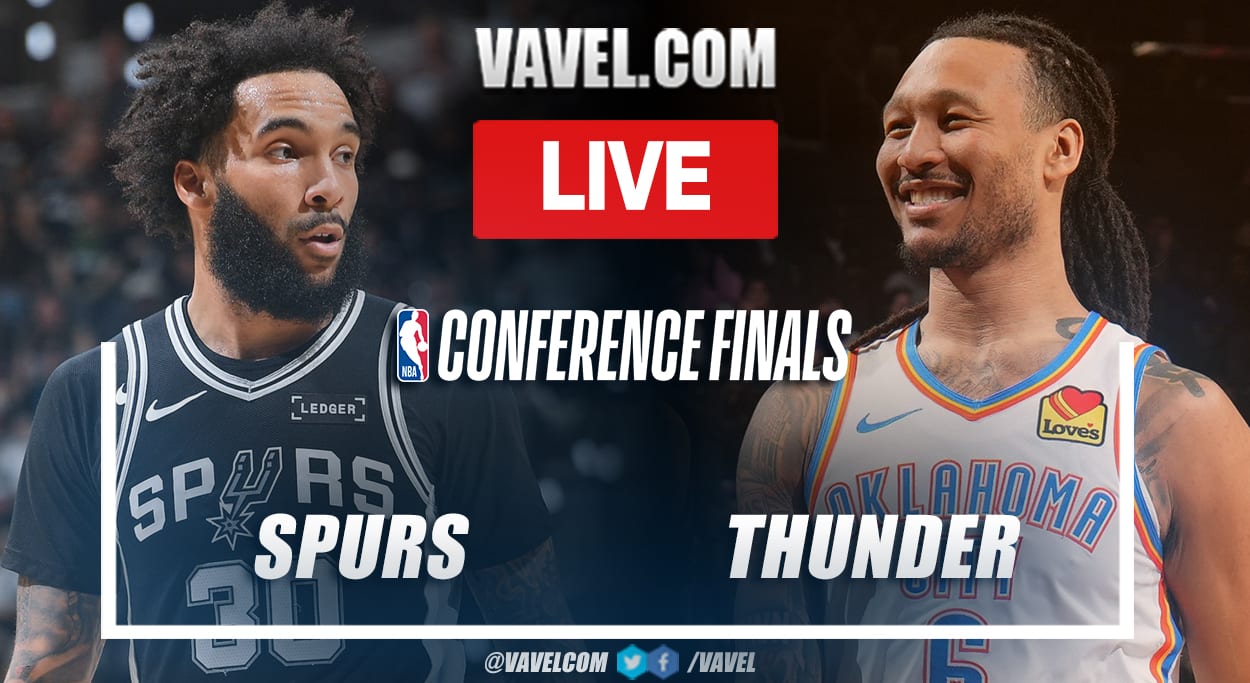 San Antonio Spurs vs Oklahoma City Thunder LIVE Score Updates in NBA ...