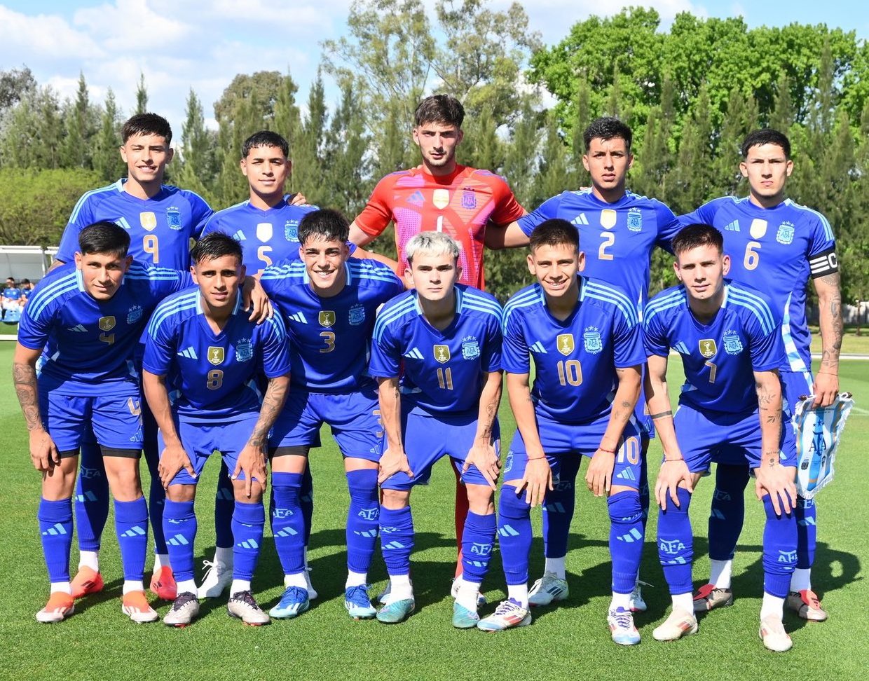 La selección argentina sub 20 le ganó un amistoso a Uzbekistán - VAVEL ...