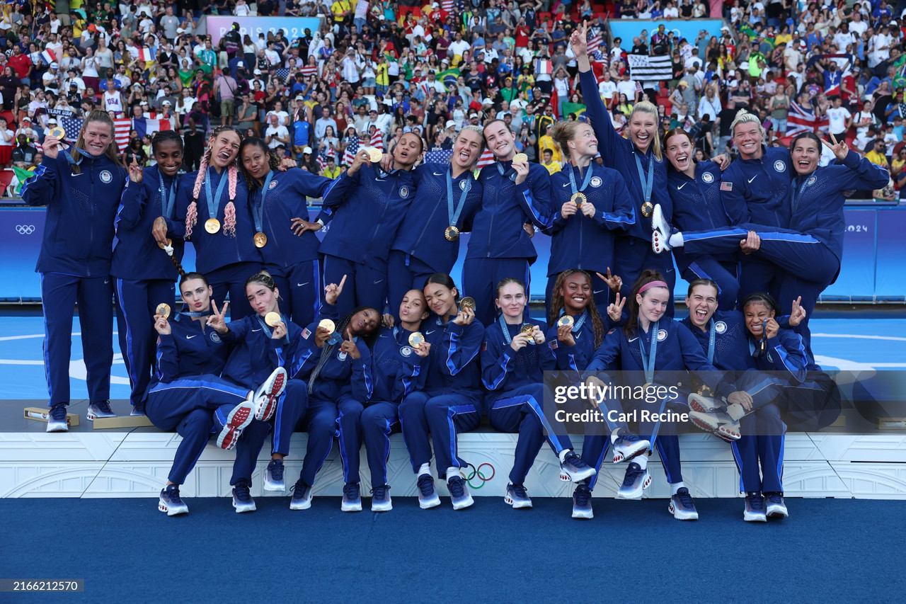 Paris 2024 Team of the Tournament: USA, Germany, Brazil and Colombia ...