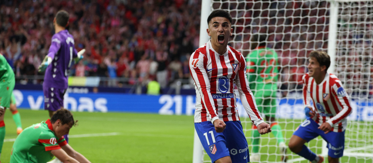 El Atleti respira tras ganar a Osasuna en un partido de alta exigencia ...