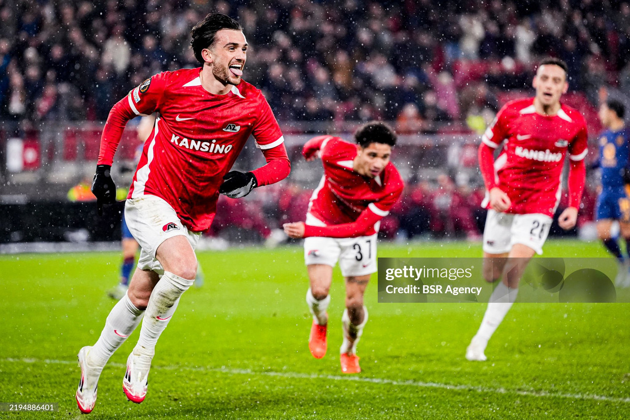 AZ Alkmaar 1-0 AS Roma: Troy Parrott's late winner just enough to beat ...