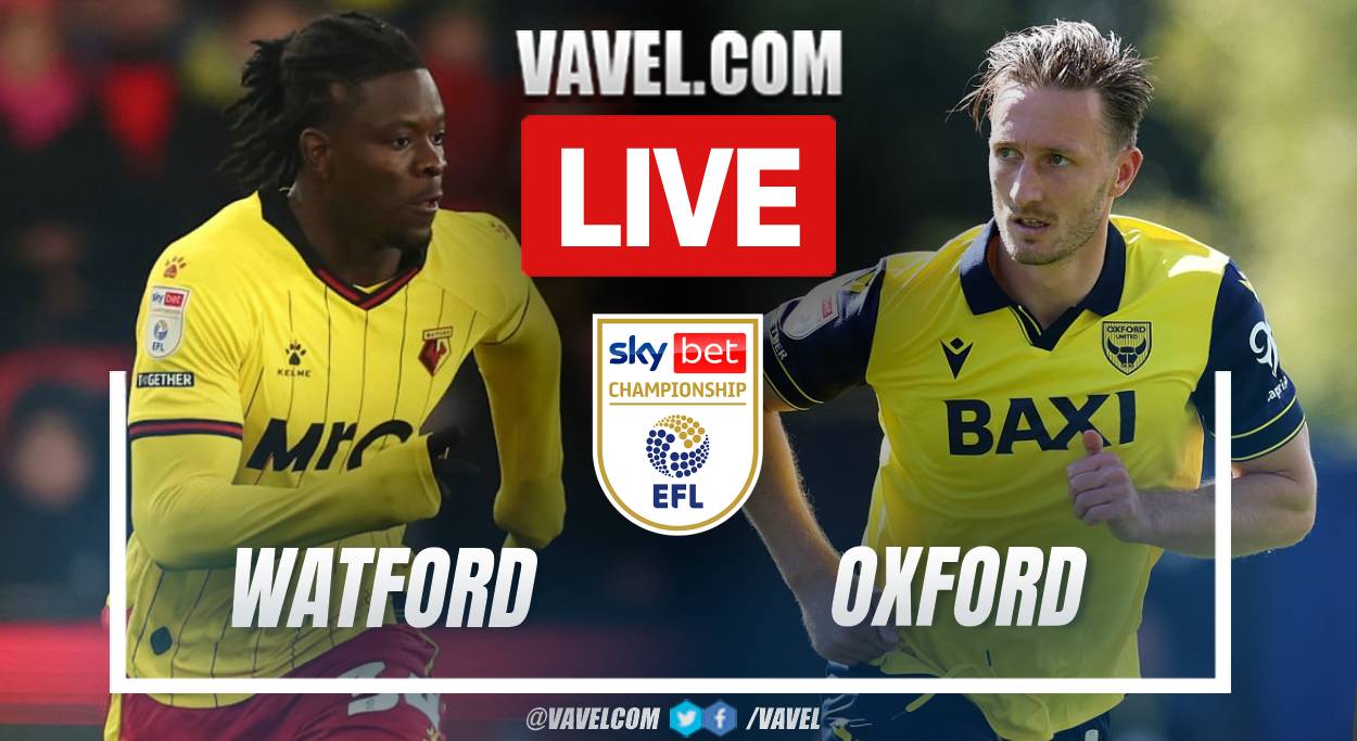 Goals and highlights of Watford vs Oxford in Championship | 10/04/2025 ...