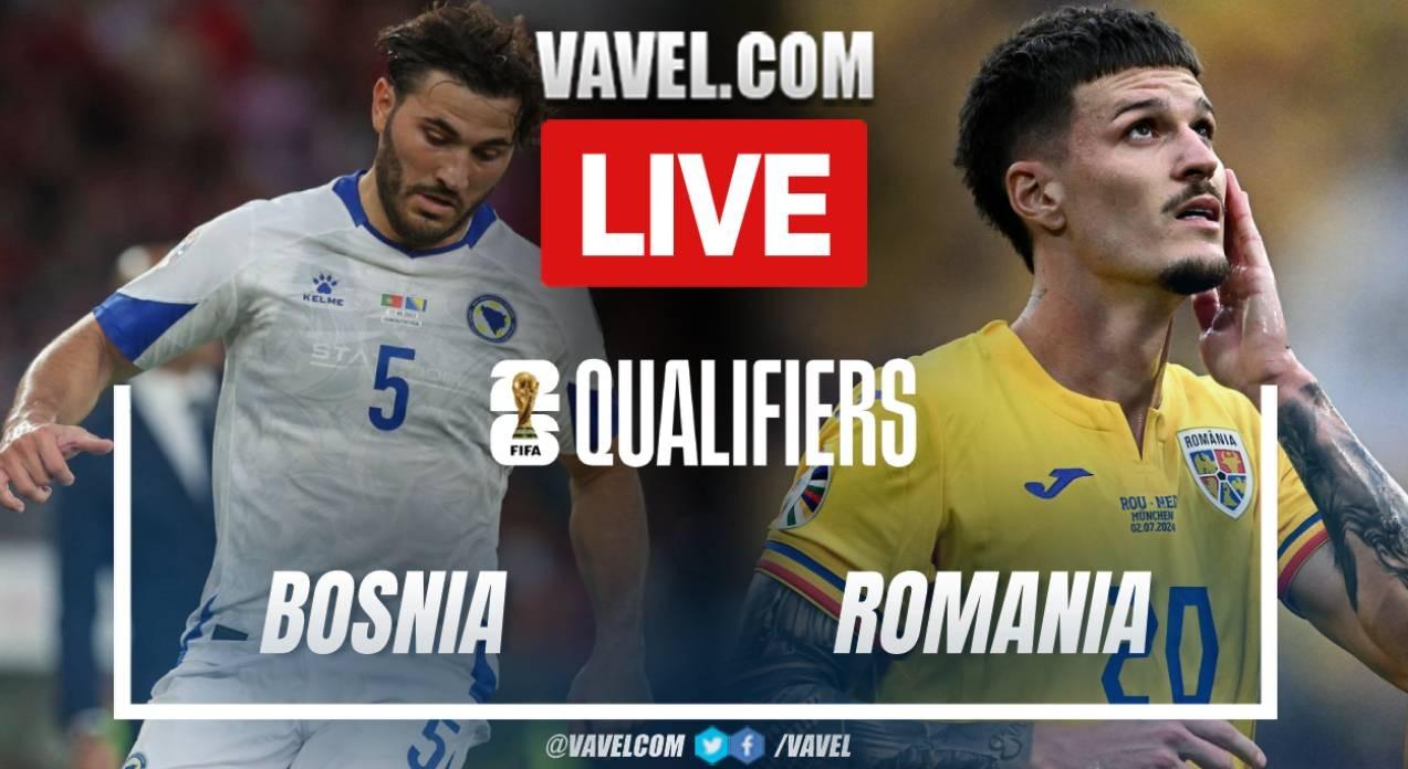 Highlights and goals Bosnia vs Romania in World Cup Qualifiers | 11/15 ...